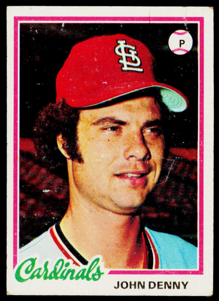 1978 Topps John Denny 609 St. Louis Cardinals | eBay