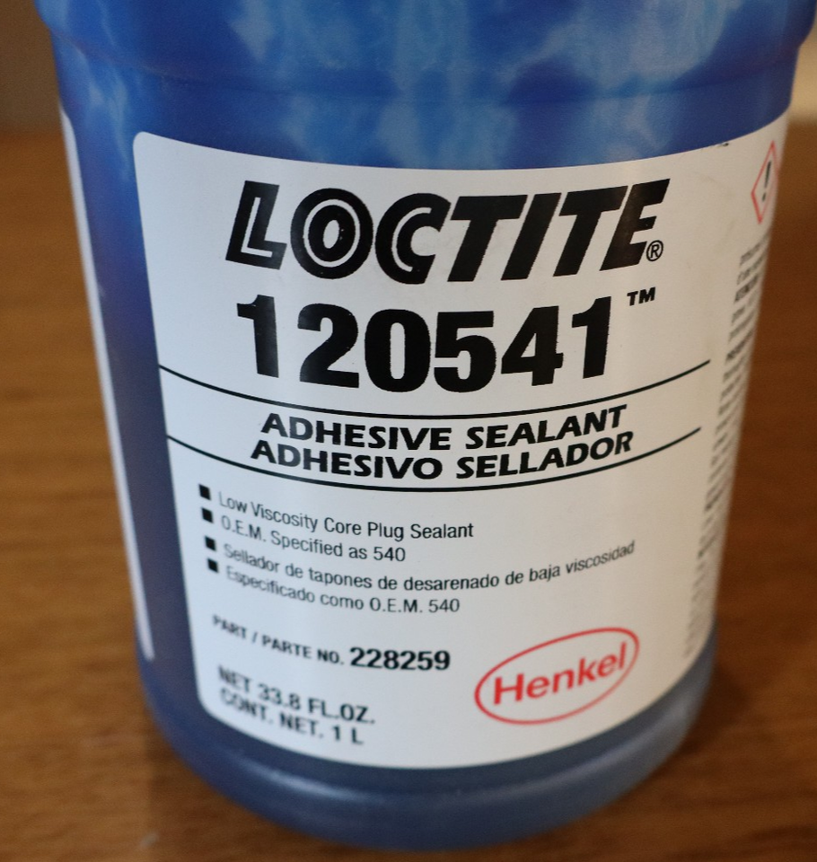 Loctite 120541 Adhesive Sealant 228259 Henkel 33.8Fl Oz Cont Net (1L ...