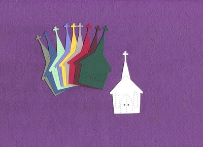 CHURCH Acc die cuts scrapbook cards | eBay