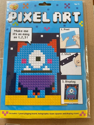Alien Pixel Art Mosaic Craft Kit (R) | eBay UK