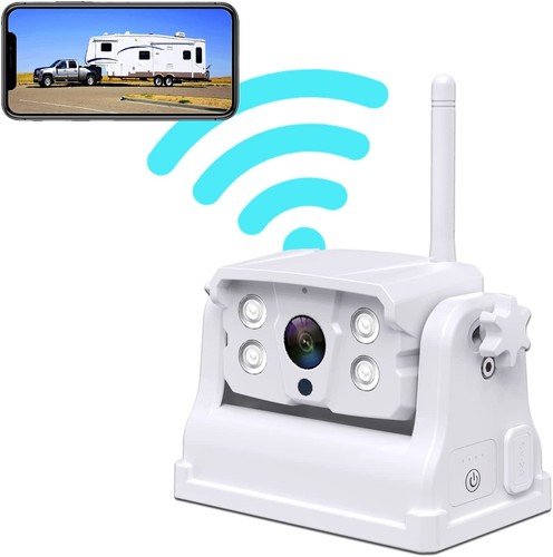Wifi Magnetic Reverse Camera Kit Caravan Reversing Rear View Backup ...