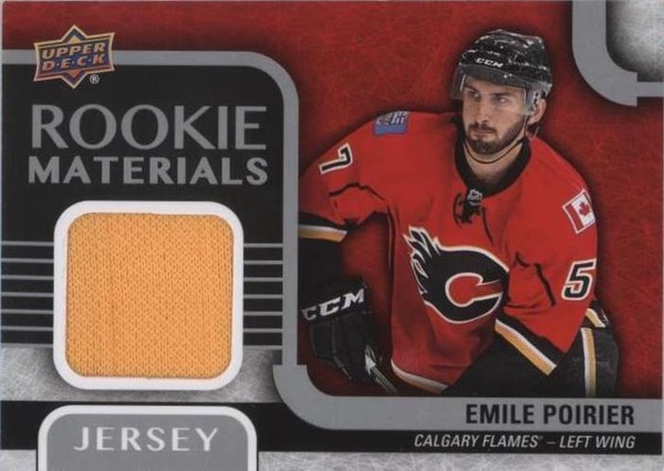 2015-16 Upper Deck - Rookie Materials #RM-EP Emile Poirier (MEM, RC ...
