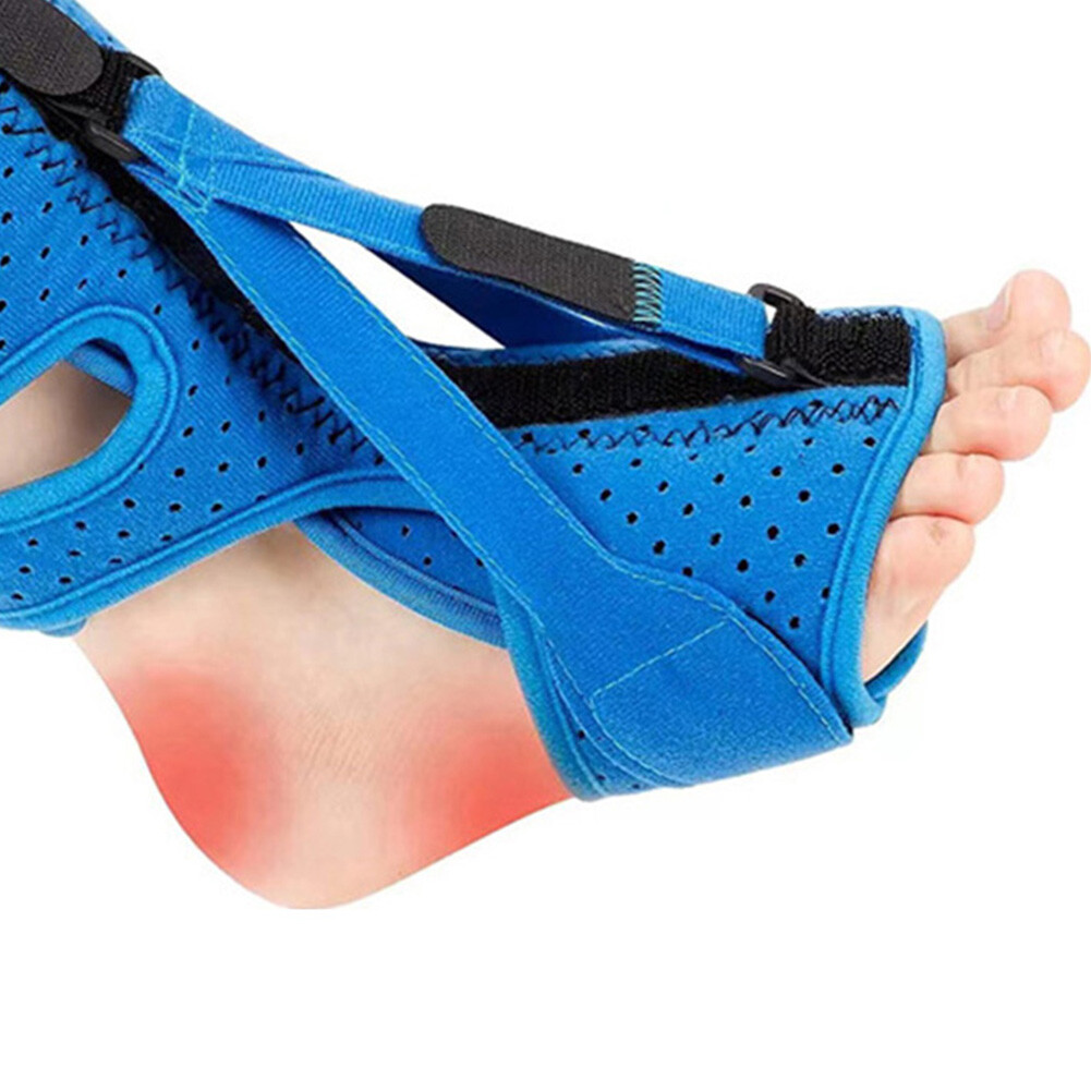 Foot Drop Orthotic Brace Adjustable Elastic Night Splint Pain Relief ...