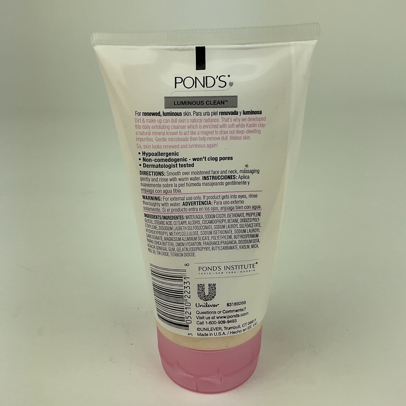 Ponds Luminous Clean Daily Exfoliating Cleanser 5 Fl Oz | eBay