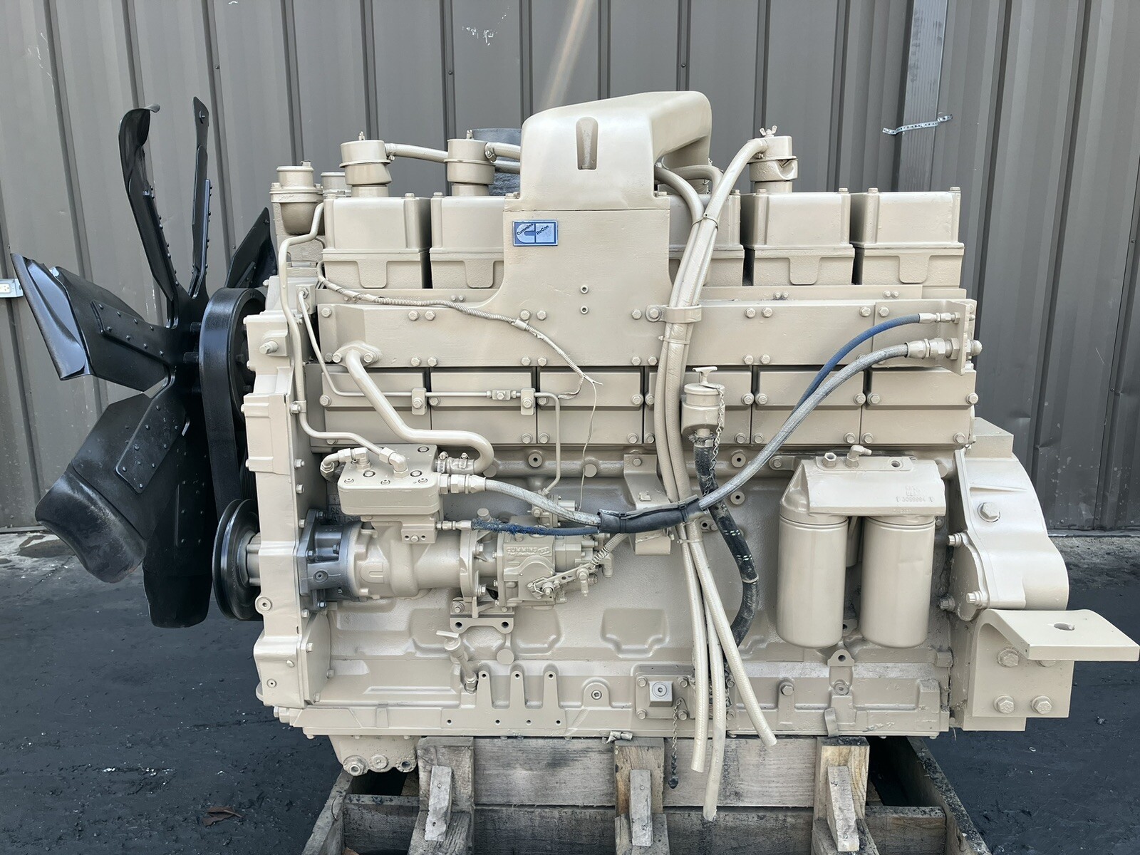 GOVERNMENT SURPLUS CUMMINS KT 19 MECHANICAL DIESEL ENGINE | eBay