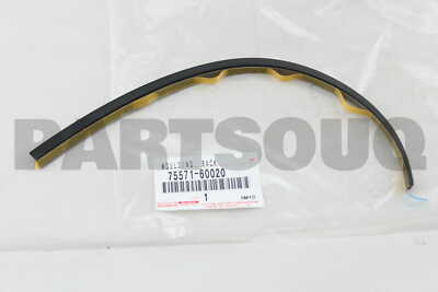 7557160020 Genuine Toyota MOULDIMG, BACK DOOR WINDOW 75571-60020 | eBay