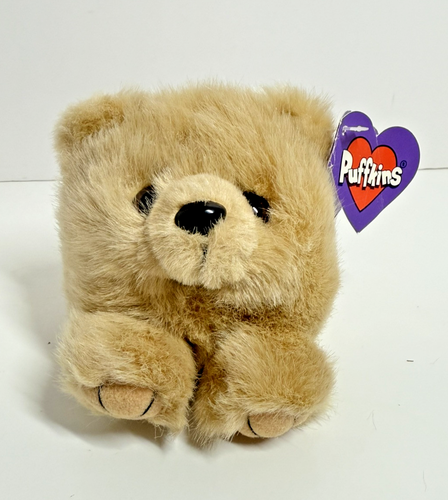 G2 Puffkins Collection Honey Tan Bear #6602 Plush with Early Tags | eBay