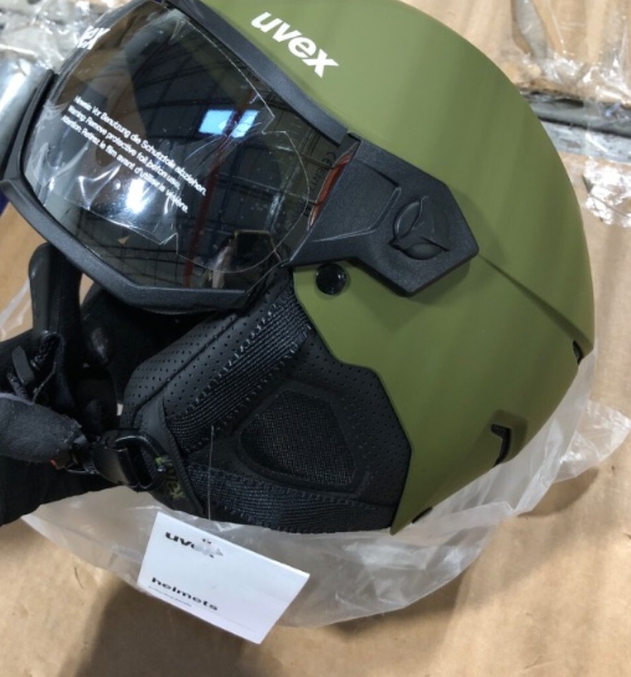 uvex Instinct Visor - Adj ski & Snowboard Helmet with Integrated Visor ...