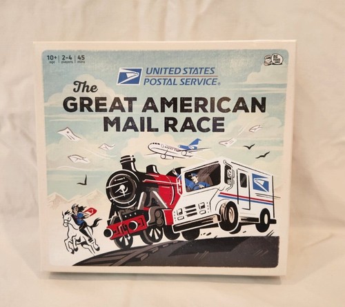 USPS The Great American Mail Race Board Game Big Potato 2022 US Mail ...