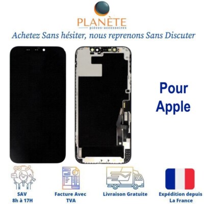 Ecran LCD Complet Noir Pour Apple iPhone 12 Pro A2341 A2406 A2407 A2408 ...
