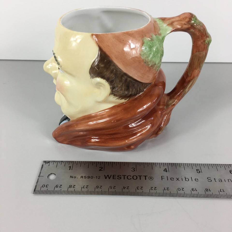 Friar Tuck Toby Jug Character Face Mug Radnor Bone China Longton ...