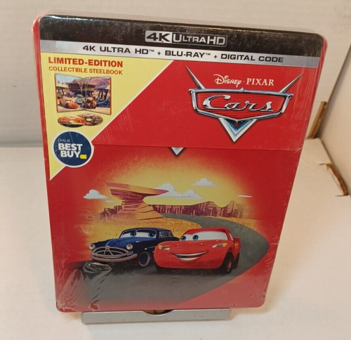 Cars Steelbook (4K UHD+Blu-ray) Brand NEW (Sealed)- Box Shipping ...