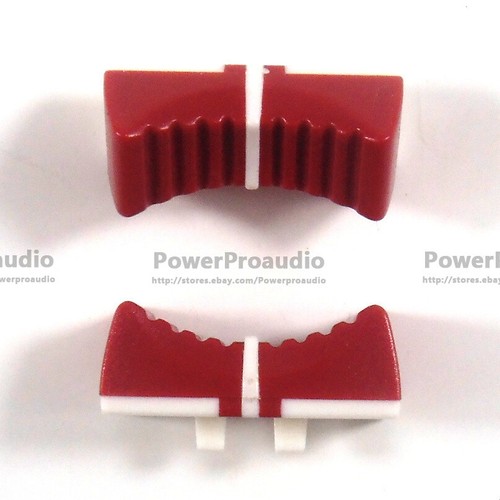 2pcs/lot Red Slide Fader Knob Cap For YAMAHA MG166CX-USB MG206C hole ...