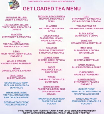 10 Loaded Teas - FREE SHIPPING- Choose Your Flavors | eBay
