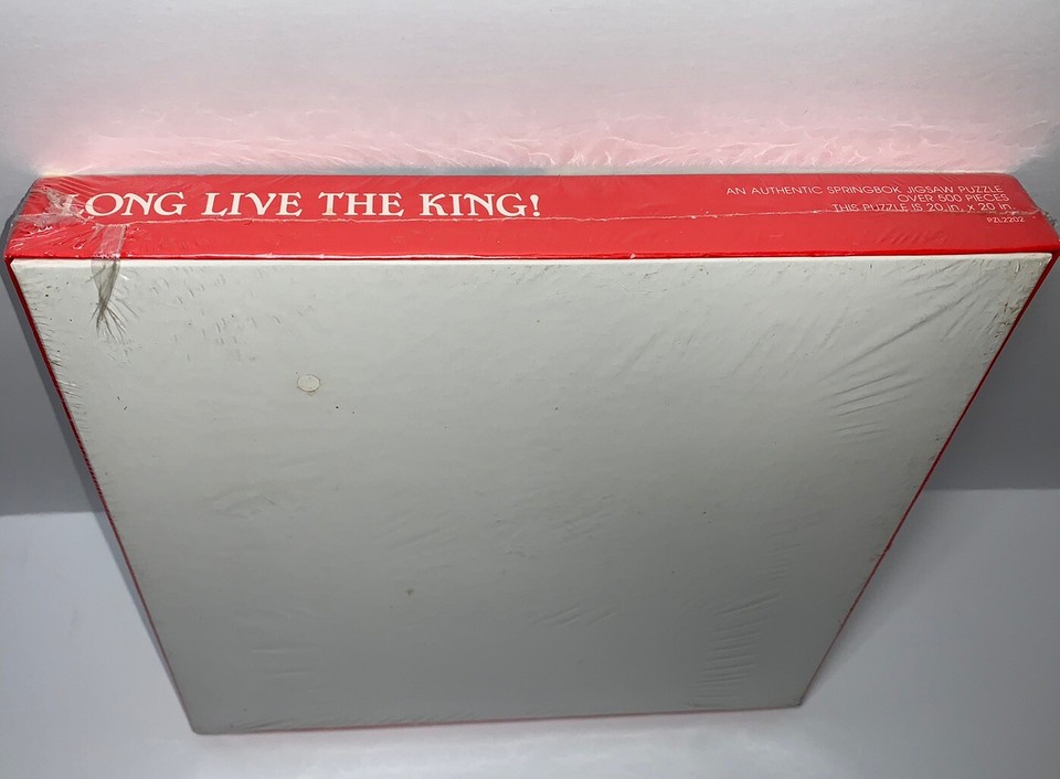 1984 Springbok Budweiser Beer Jigsaw Puzzle 500 Pcs Long Live the King ...