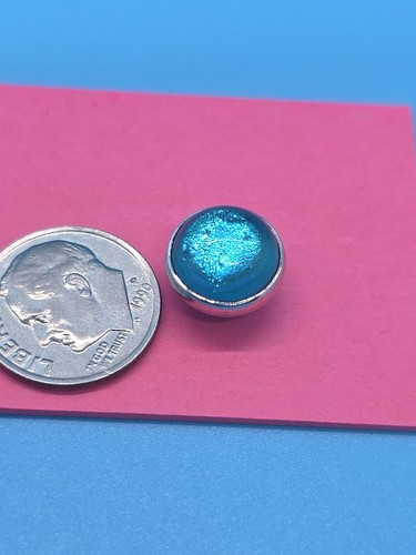 KAMELEON JEWELPOPS HAWAIIAN FIZZ- DICHROIC GLASS IN STERLING SILVER | eBay