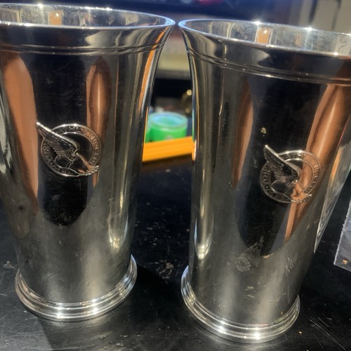 Tiffany Beaker Athletic Club Logo Sterling Silver Mono Cups (1cup) | eBay