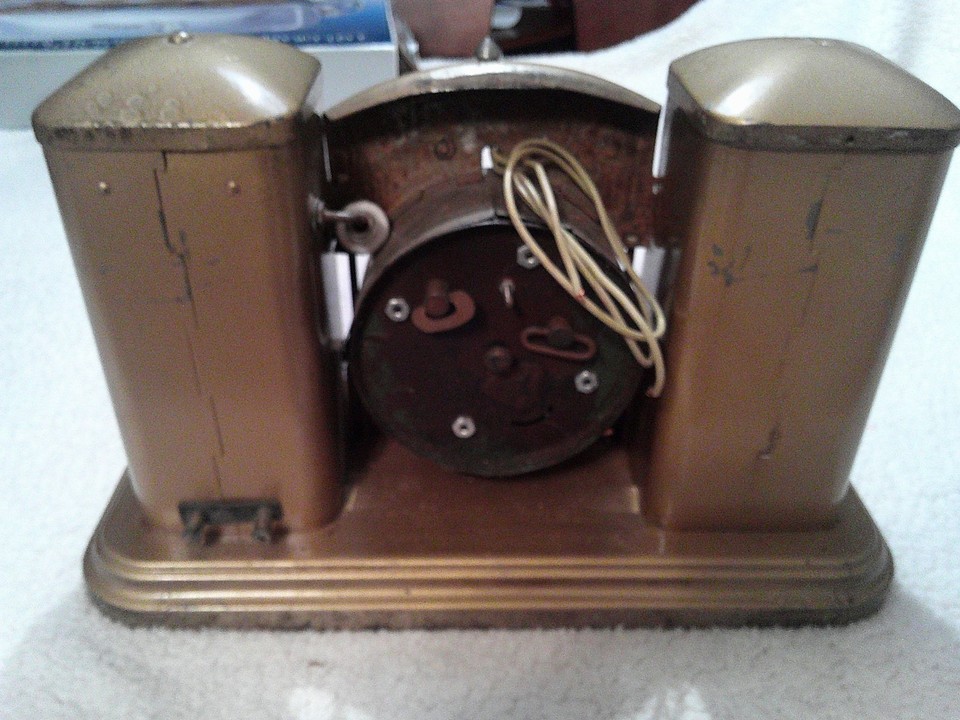 Rare Antique Darche Bank Deposite Alarm Clock Flash Light Chicago II | eBay