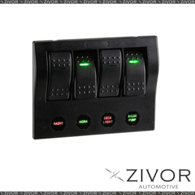 New NARVA Switch Panel 4 Way With Circuit Breaker 63191 *By Zivor ...