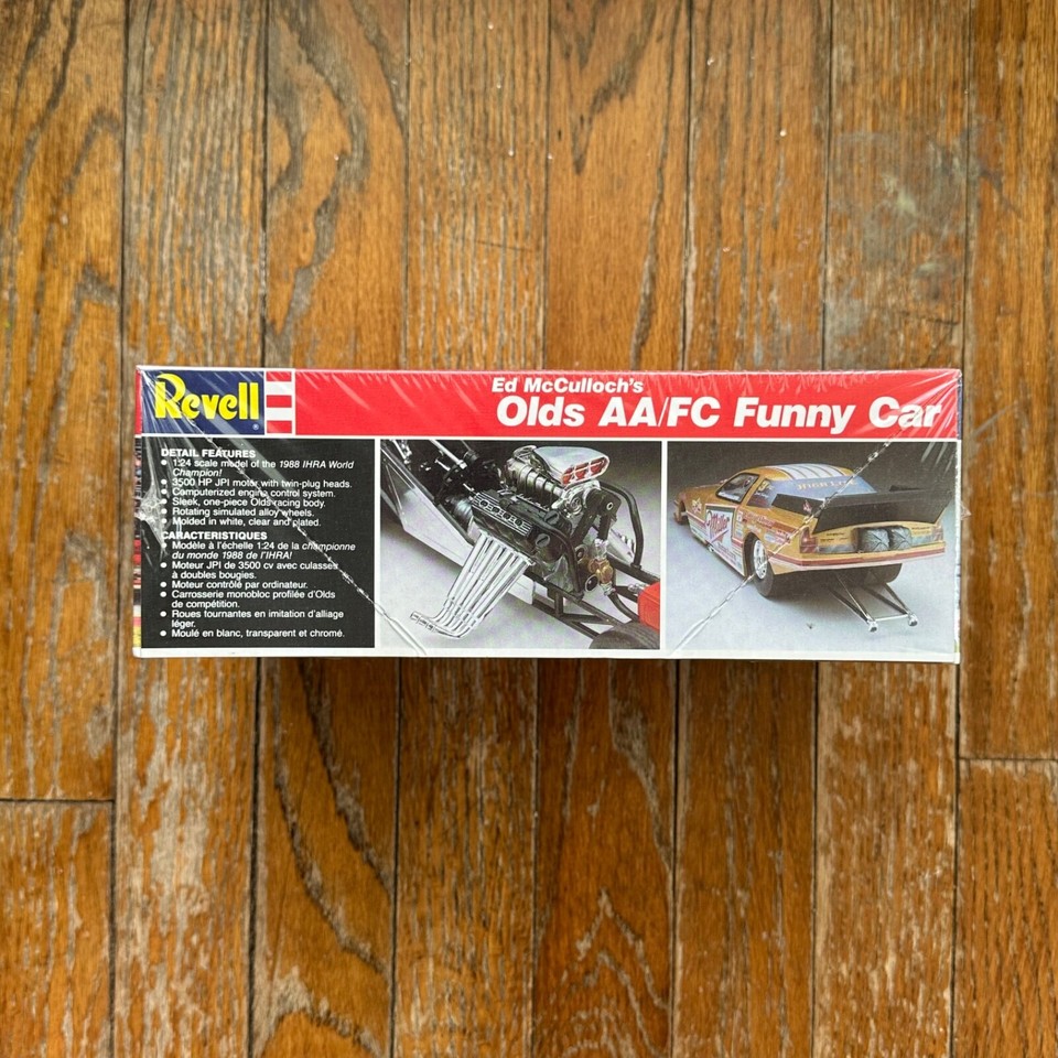 1/25 REVELL ED MCCULLOCH Miller High Olds AA/FC Funny Car 1989 Model ...