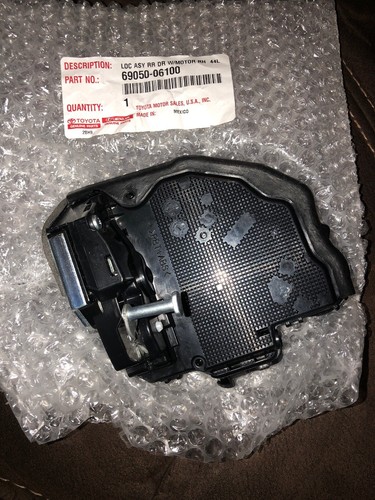 Genuine OEM Toyota 69050-06100 Passenger Rear Lock Actuator Latch Many ...