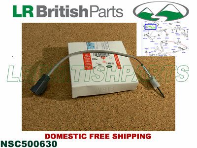 GENUINE LAND ROVER FRONT EXHAUST SENSOR RANGE ROVER 03-12 LR4 SPORT ...