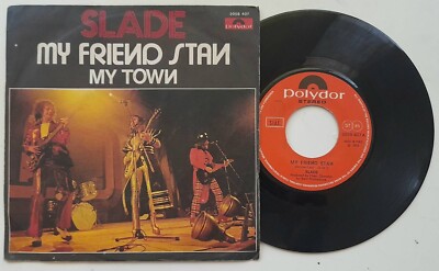 Slade my friend Stan 45 7"+PS Italy Polydor UK 70's Glam | eBay