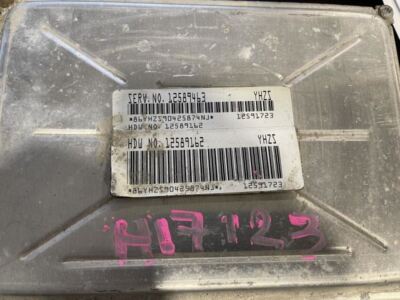 Engine ECM Electronic Control Module Fits 03-07 HUMMER H2 124784 | eBay