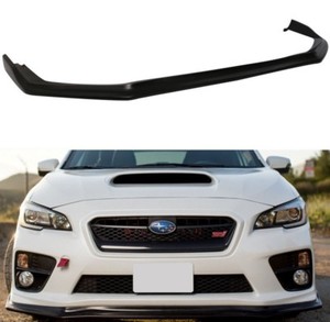 Fits For 15-17 Subaru WRX STI CS Style Front Bumper Lip Spoiler Body ...