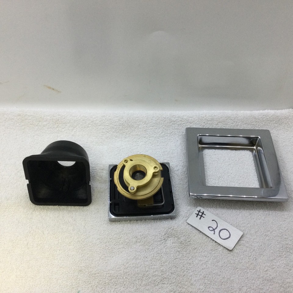 (5) Kohler K-8003-CP WaterTile Square Adjustable body Sprayer Polished ...