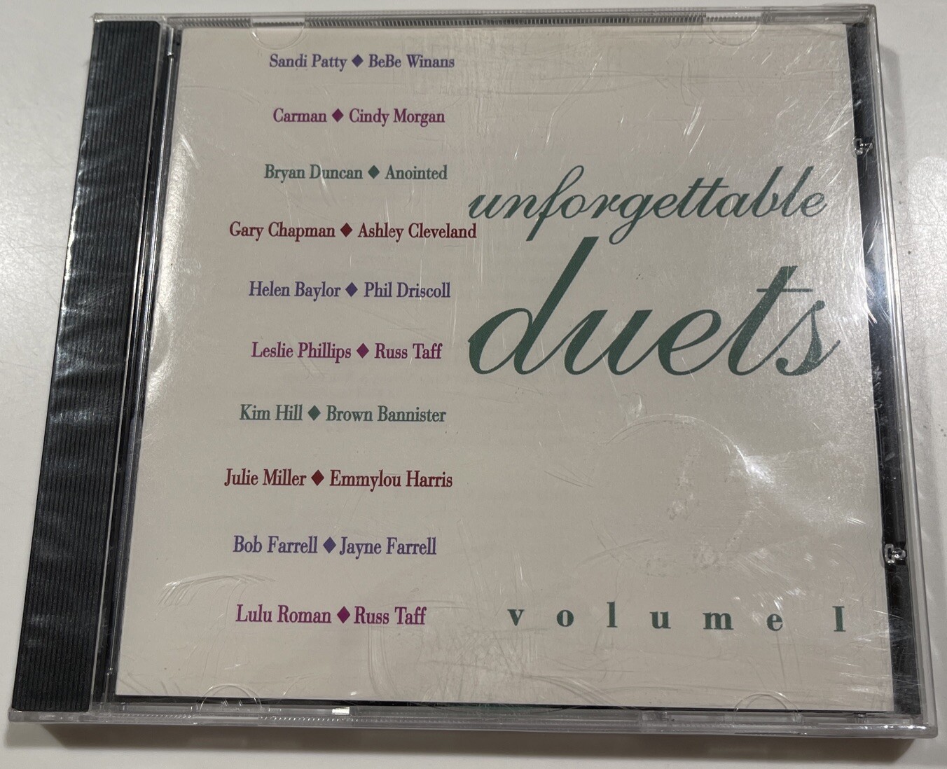 SEALED OP “Unforgettable Duets Vol. 1” 1996 Word CD w/Russ Taff/Lulu ...