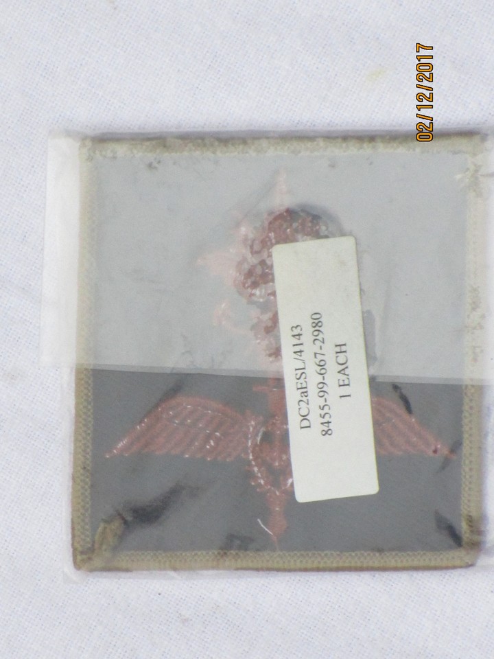 Royal Marines Commando, Helicopter Force (10x) NSN:8455-99-667-2980 | eBay