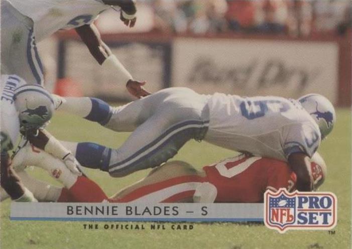 1992 Pro Set - Bennie Blades #165 for sale online | eBay