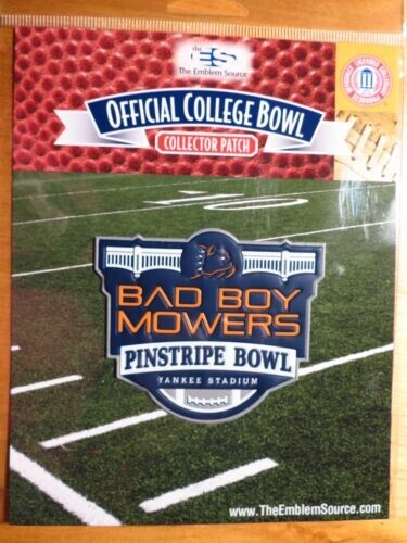 NCAA Football Pinstripe Bowl Basic Jersey Patch ACC Big Ten ...