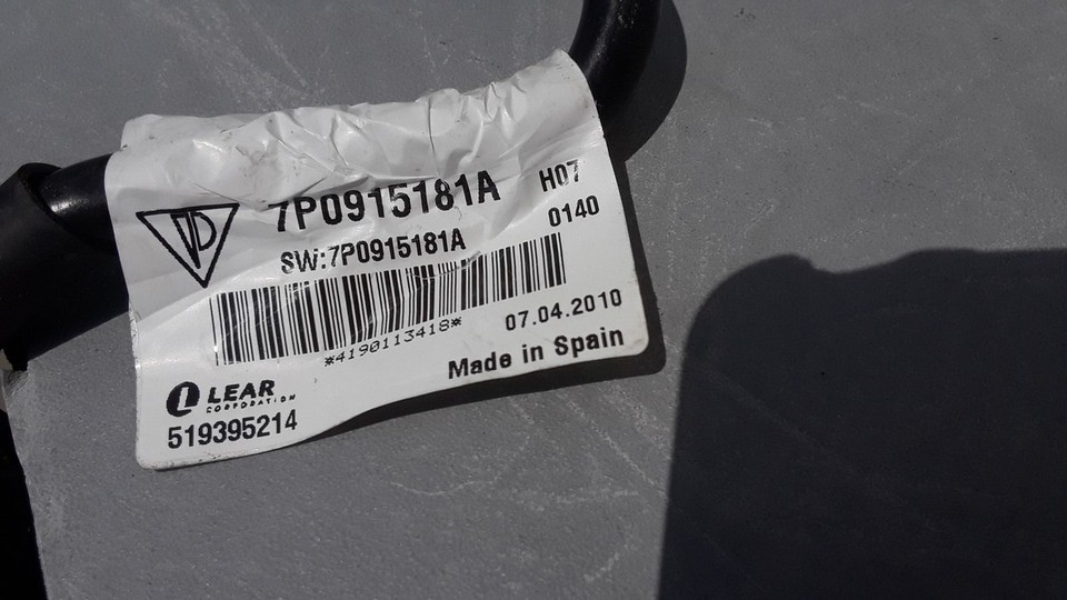 2011-2018 PORSCHE CAYENNE NEGATIVE MINUS GROUND BATTERY CABLE TERMINAL ...