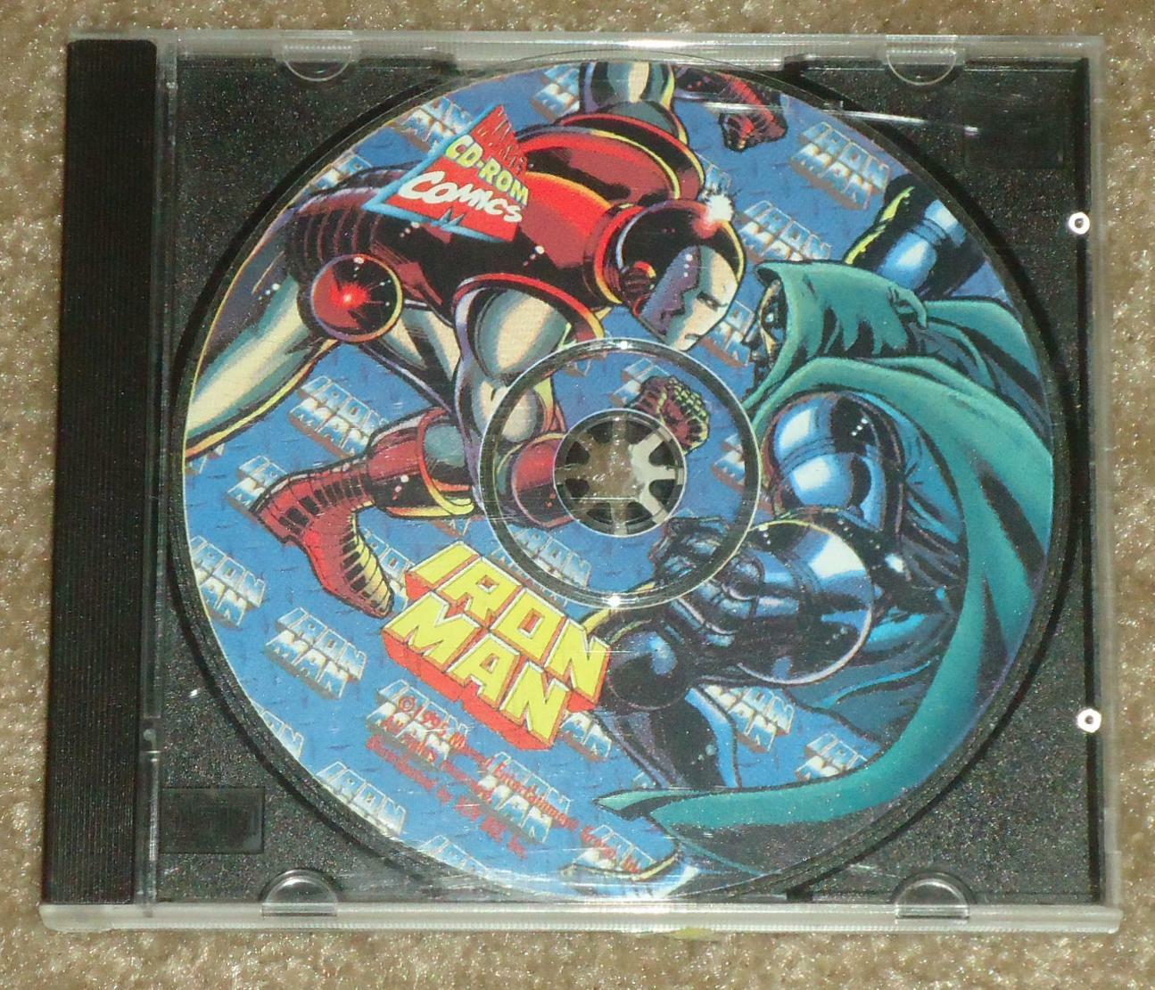 Iron Man Interactive CD-ROM Comic Book 1995 no box | eBay