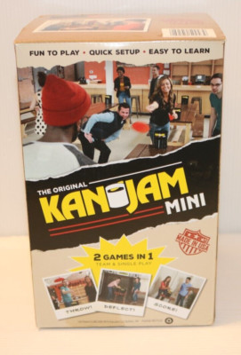 KAN JAM Mini Disc Throwing Game Indoor Table Top Play, New Sealed Box ...