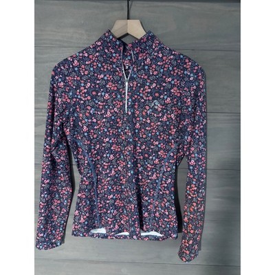 Rhoback Wildflower Performance Q-Zip womens Size XS golf | eBay