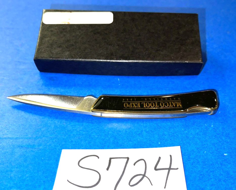 MATCO TOOLS NEW 1994 NASHVILLE TOOL EXPO POCKET KNIFE HAS GUITAR ON IT ...