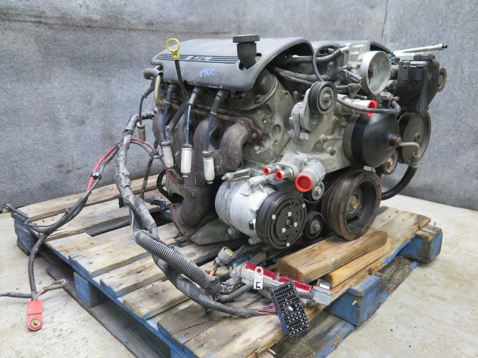 1998 CHEVROLET CORVETTE C5 5.7L LS1 VIN G 8th A/T COMPLETE ENGINE MOTOR ...