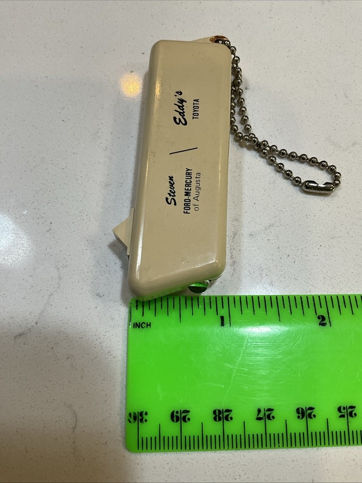 Vintage Flashlight Key Chain Steven Ford Merc Eddys Toyota Augusta ...