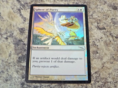 1x Foil - Sphere of Purity - Magic the Gathering MTG Mirrodin | eBay