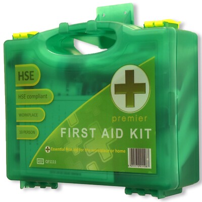 HSE FIRST AID BOX 1-10 Person Emergency Warehouse/Office Staff UK ...