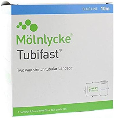Tubifast Tubular Blue Line Bandage - Large - Free fast delivery | eBay