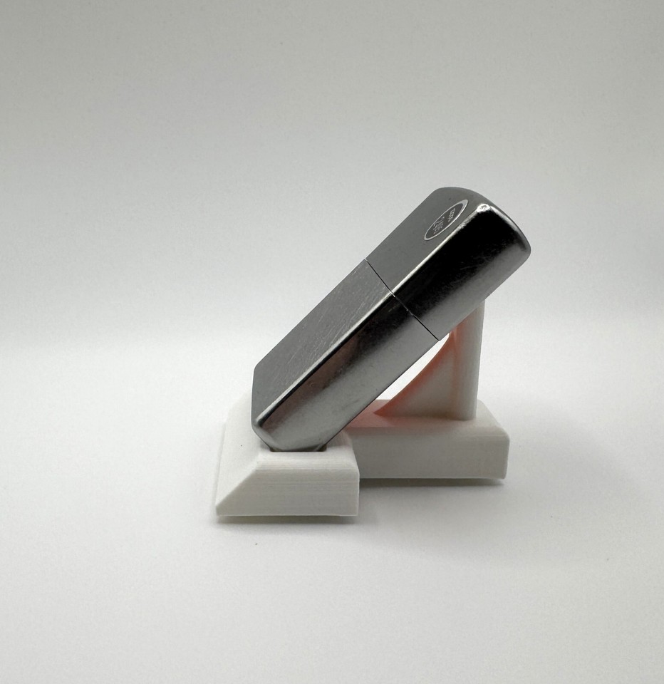 Zippo Lighter Display Stand for one (1) Zippo - 3 Pack in White | eBay