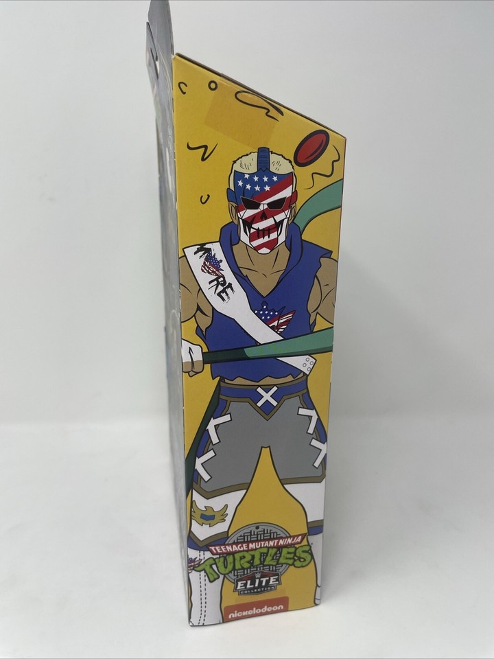 WWE Elite Teenage Mutant Ninja Turtles Cody Rhodes As Casey Jones ...