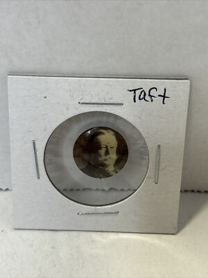 1908 William Howard Taft for President 7/8" Button Cruver MFG Co ...