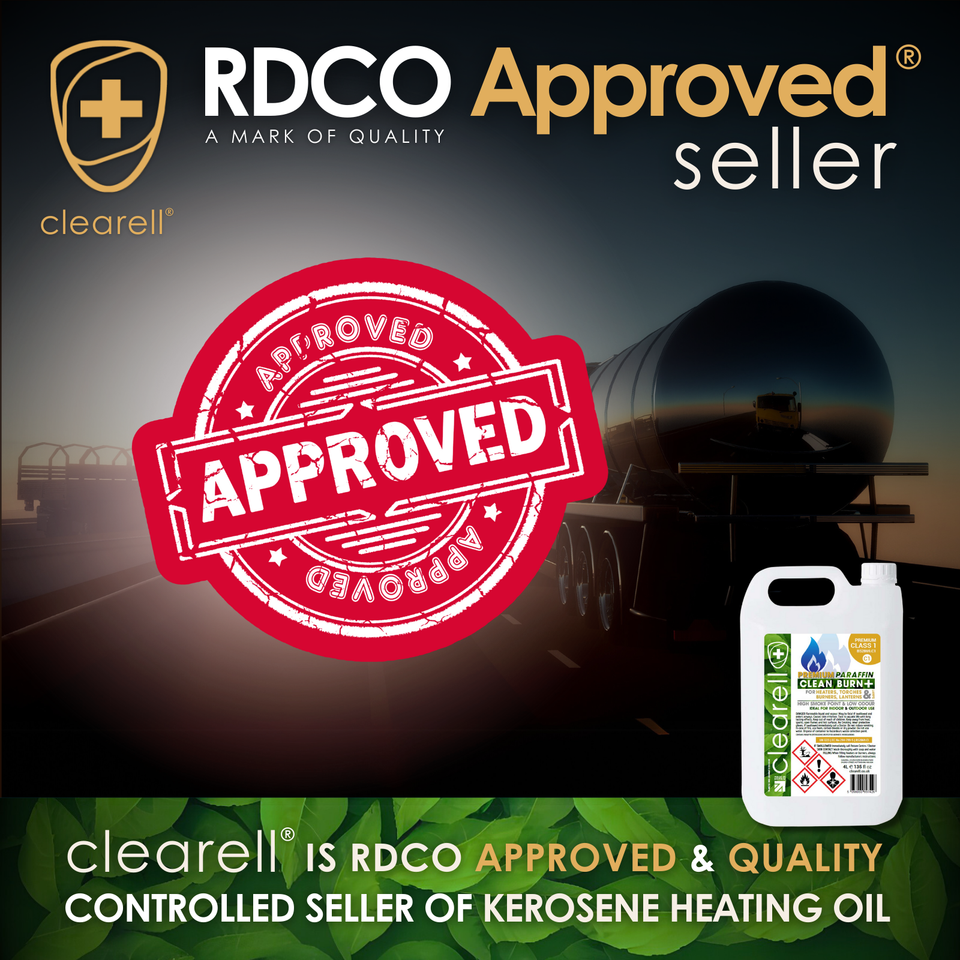 Clearell 4L CLEAN BURN Premium Paraffin For ZIBRO VALOR ALADDIN Heater ...