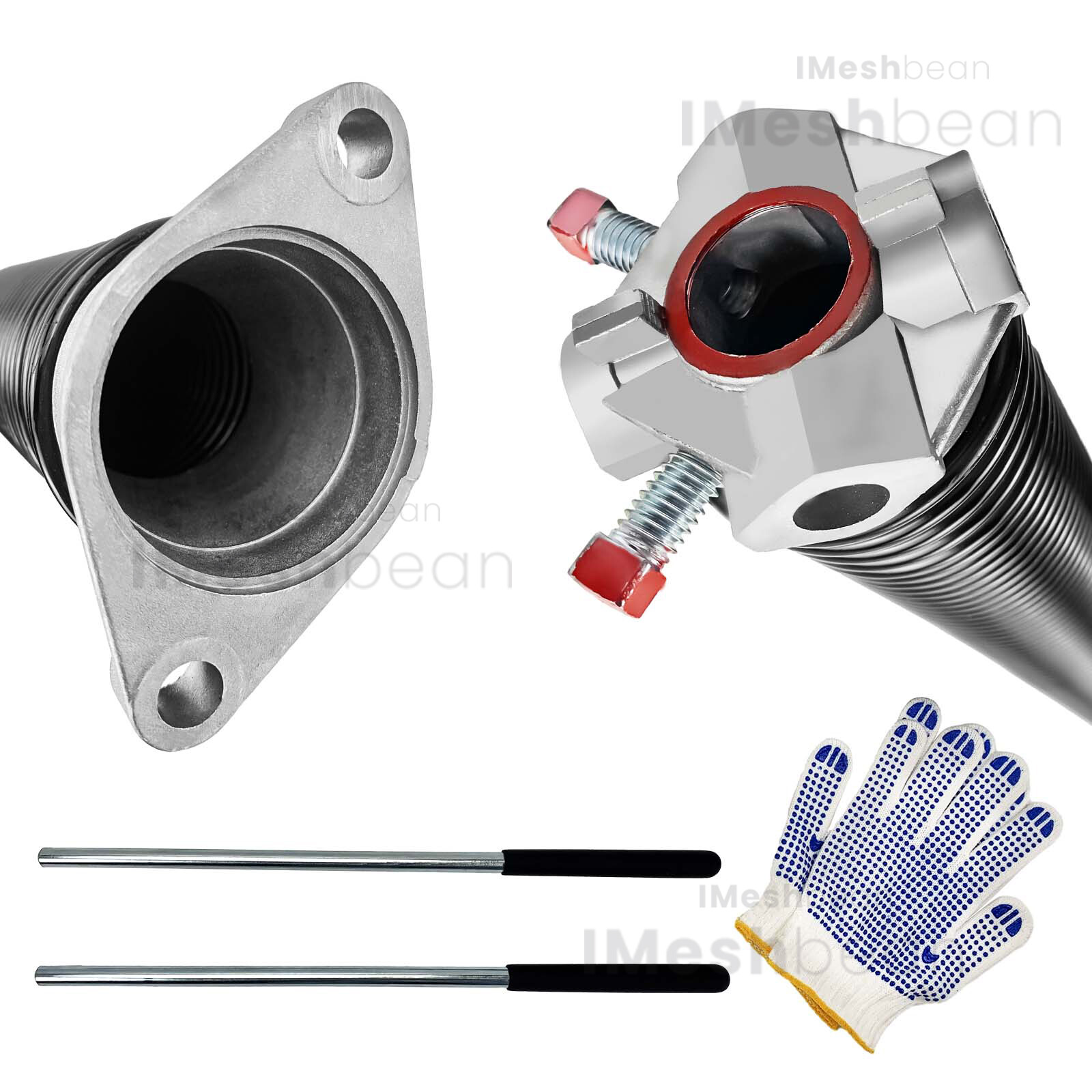 Garage Door Torsion Springs Pair of 0.207x2x22"/23"/24" Winding Bar ...