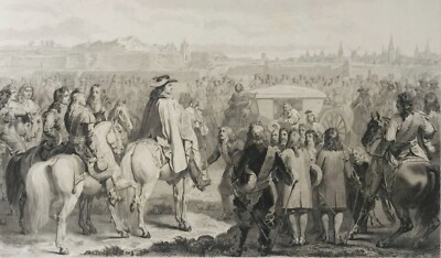 Cambrai surrender of the citadel to King Louis XIV March 1677 War of ...